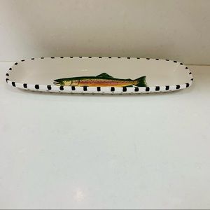Emmy | Dining | Nwt Large Boutique Emmy Fish Serving Tray | Poshmark
